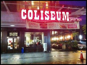Coliseum Cafe & Grill Room @ Plaza 33, PJ - i'm saimatkong
